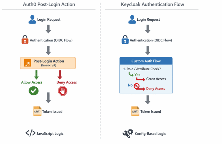 Auth0 vs Keycloak: Login & Token Customization